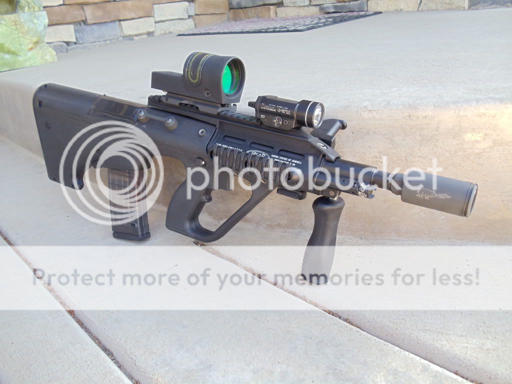 PIC's Of My 13" Barreled MSAR E4 (with Flaming Pig) - AR15.COM