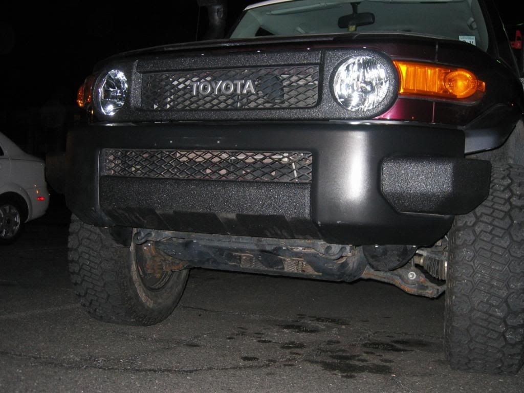 WTS: Line-x coated front bumper wings and valance | Toyota FJ Cruiser Forum