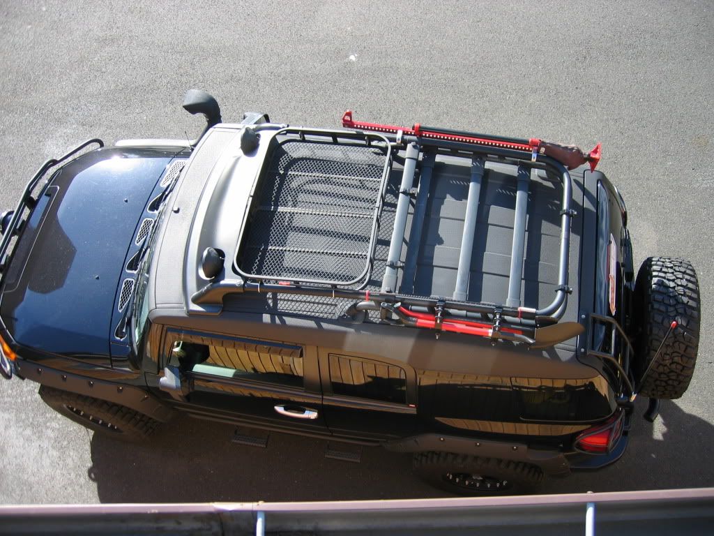 stock roof rack mods | Toyota FJ Cruiser Forum